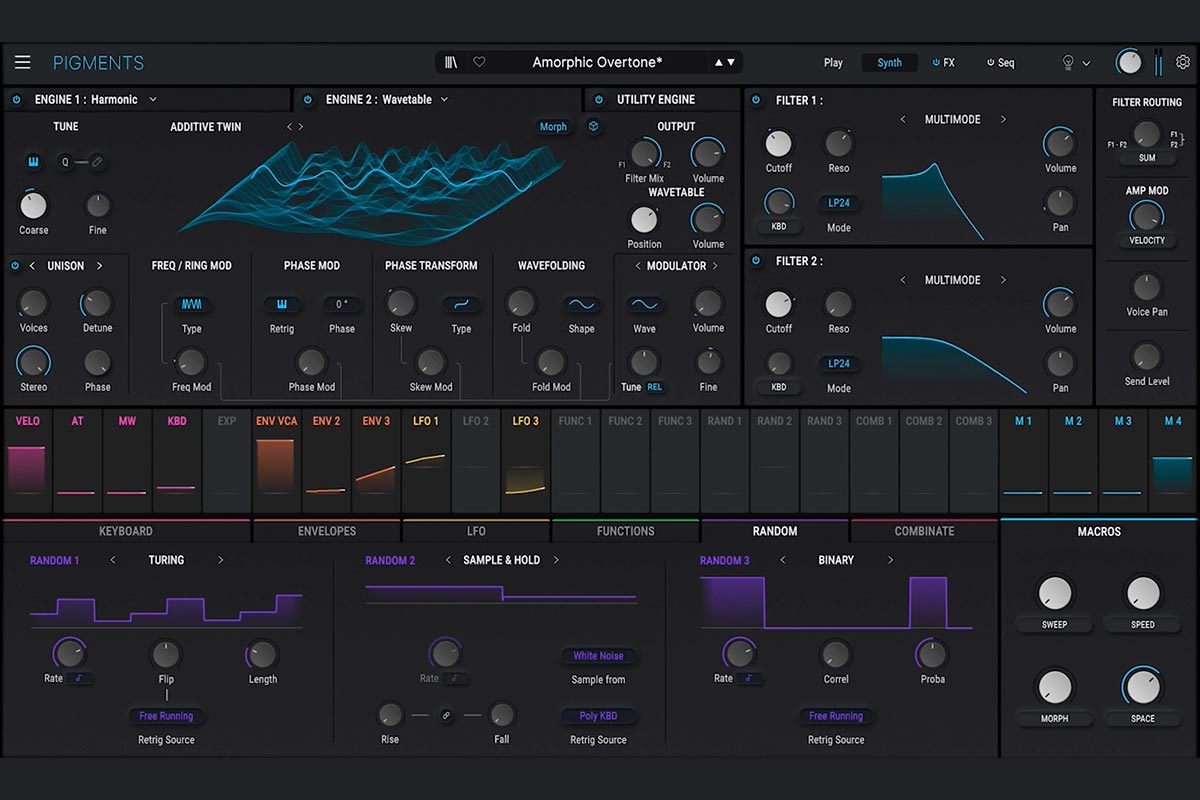 【レビュー】Arturiaの最新ソフトシンセPigments 5は、豊富なサウンド＆使いやすさの融合で音作りが弾みます。