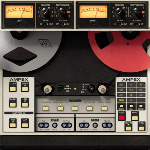 Ampex ATR-102 UADプラグインレビュー | テープグルーでマスタートラックにアナログ感＆サチュレーション