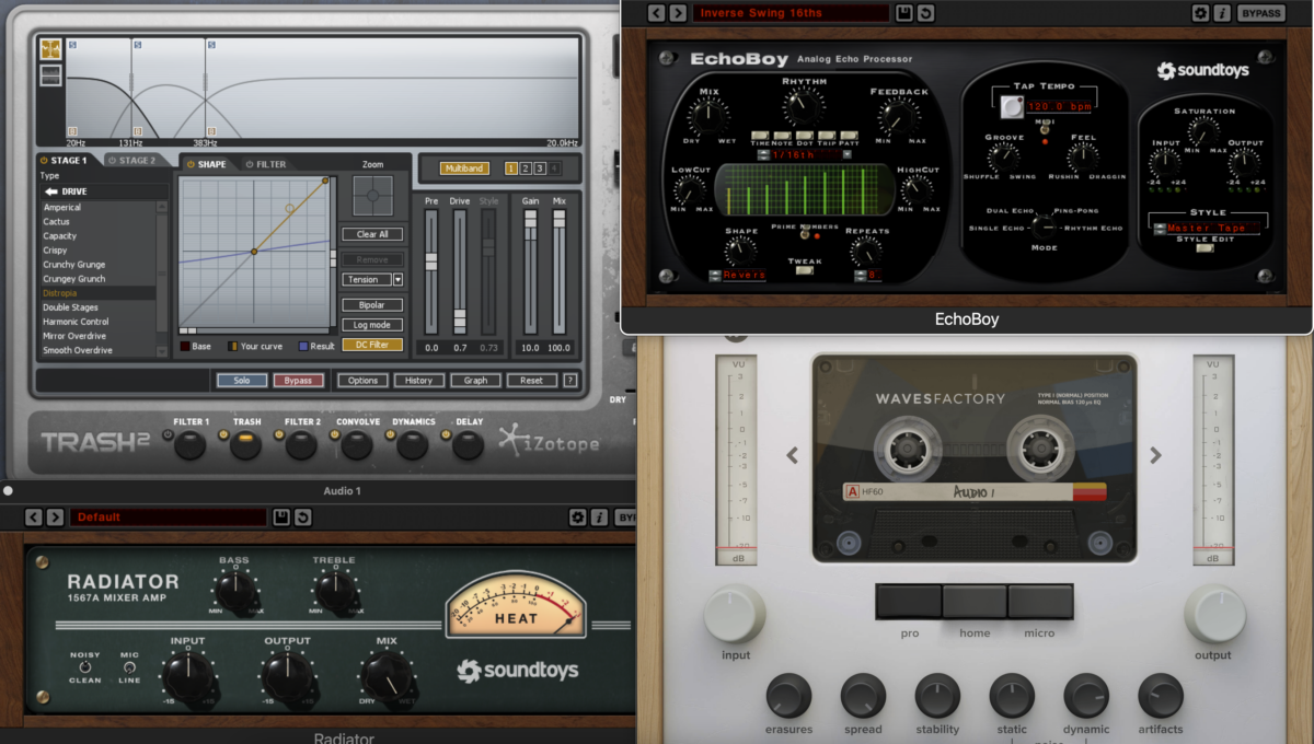 【Soundtoys】RadiatorとLittle Radiatorの使い方・解説 | Kuai Tape's DTM